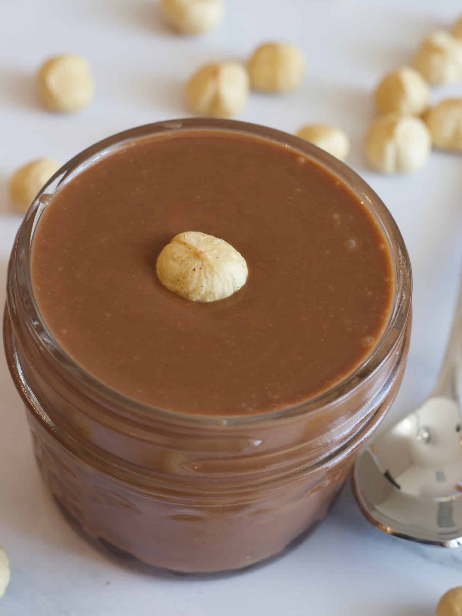 Nutella casera saludable sin azúcar