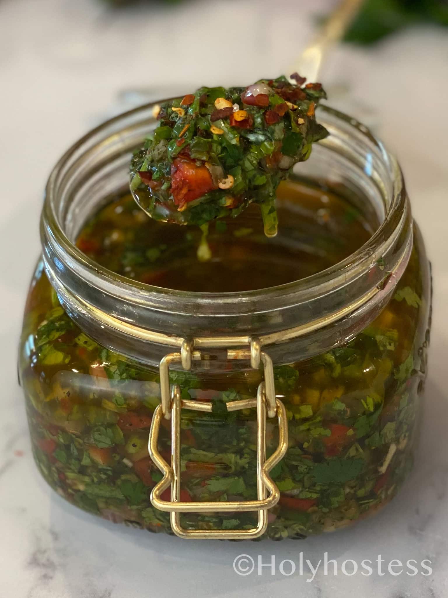 Salsa Chimichurri Picante